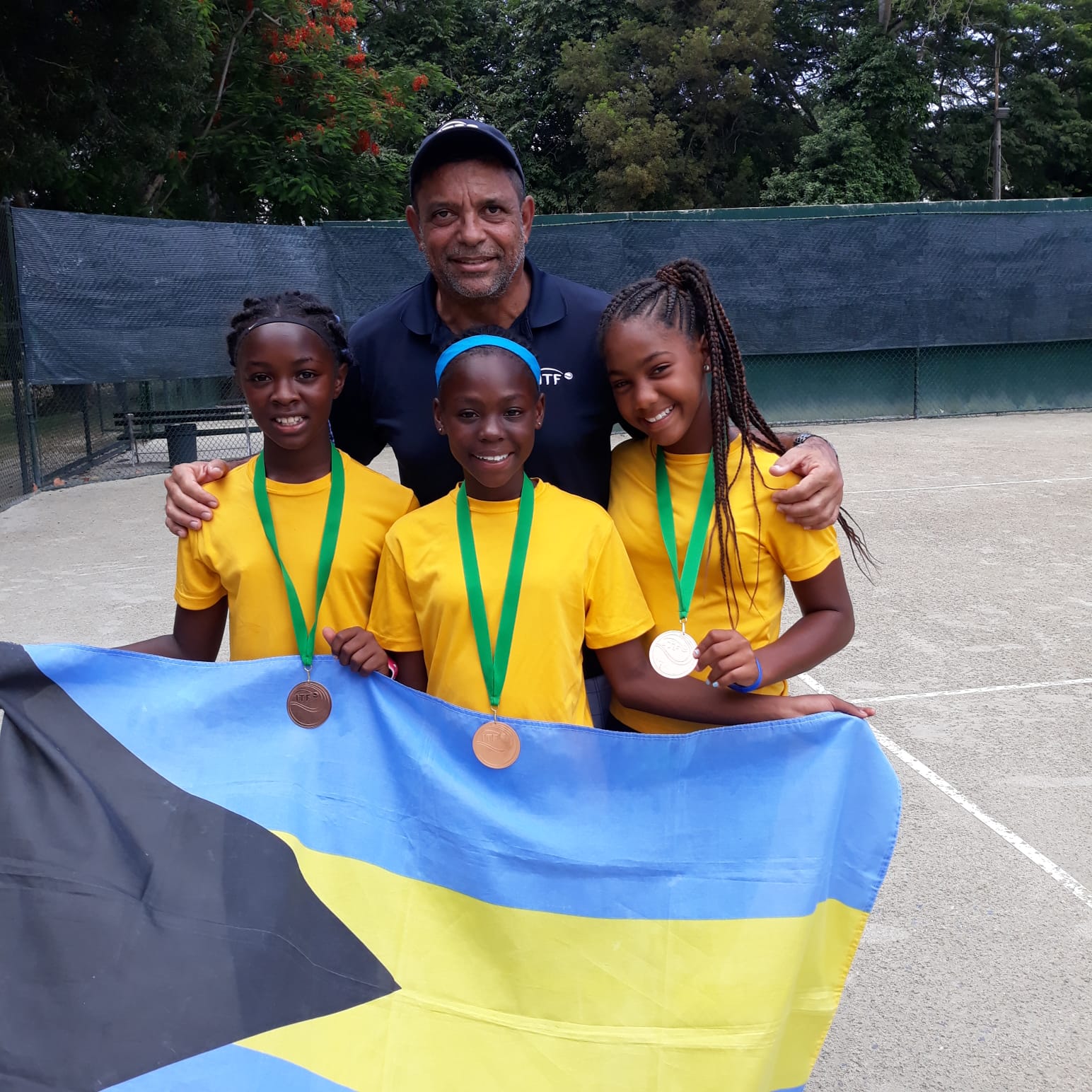 Team Bahamas (12U) Stands Proudly on The Awards Podium – Bahamas Lawn ...